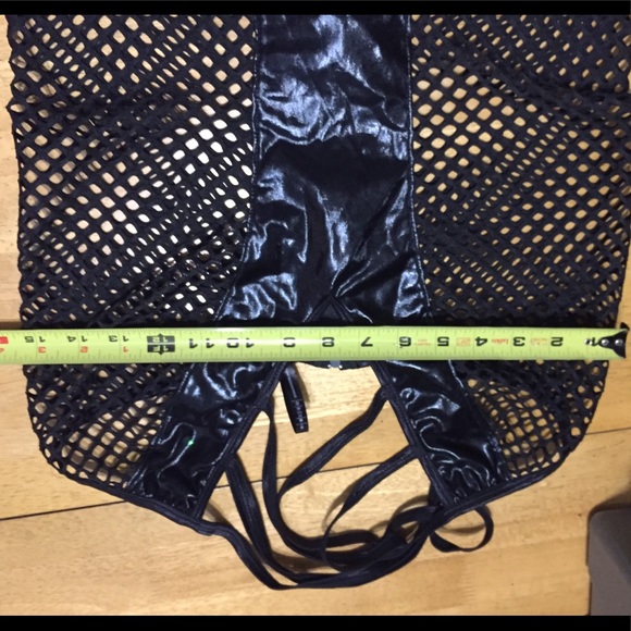 Body Rage | Intimates & Sleepwear | Body Rage Black Fishnet Lingerie ...